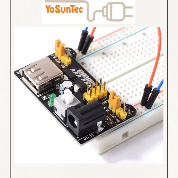 Modul Power Supply 3.3V 5V Breadboard Module MB102 Arduino Psu Ampli ...