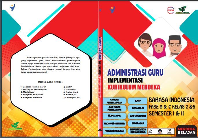 CD MODUL AJAR ( ADMINISTRASI GURU ) FASE A & C BAHASA INDONESIA KELAS ...