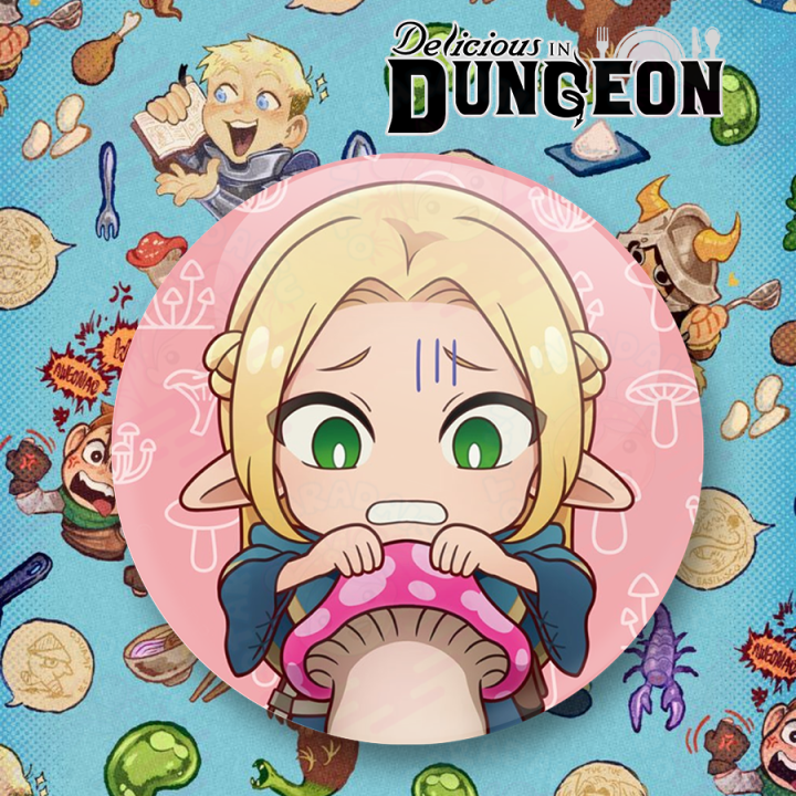 Delicious in Dungeon Button Pins / Badge Dungeon Meshi Pin B2 | Lazada PH