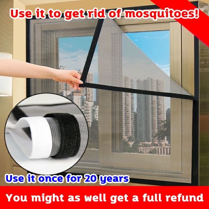 Window Screen Net Velcro Tape Window Screen Mosquito window net ...