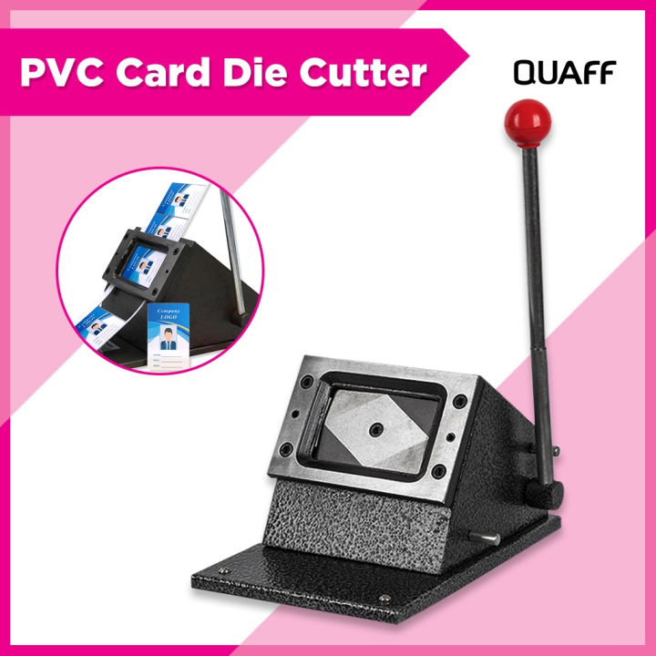 QUAFF PVC ID Card Die Cutter - 86-54mm | Lazada PH