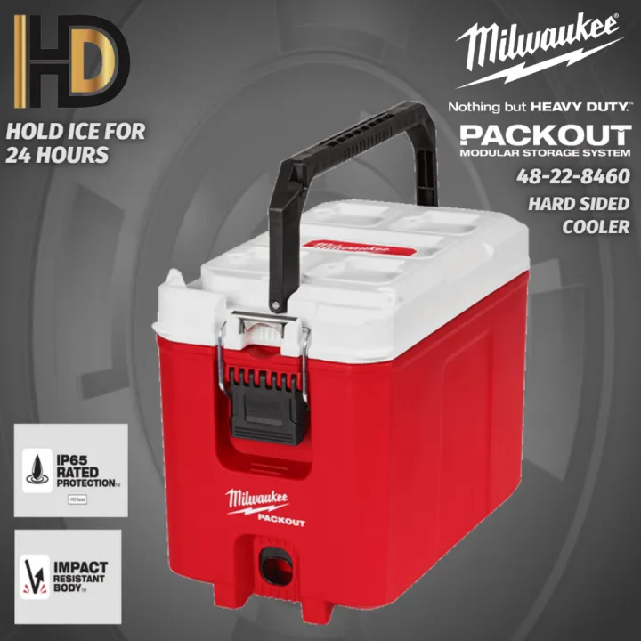 Milwaukee PACKOUT Hard Sided Cooler 15L / Milwaukee PACKOUT Cooler Box ...