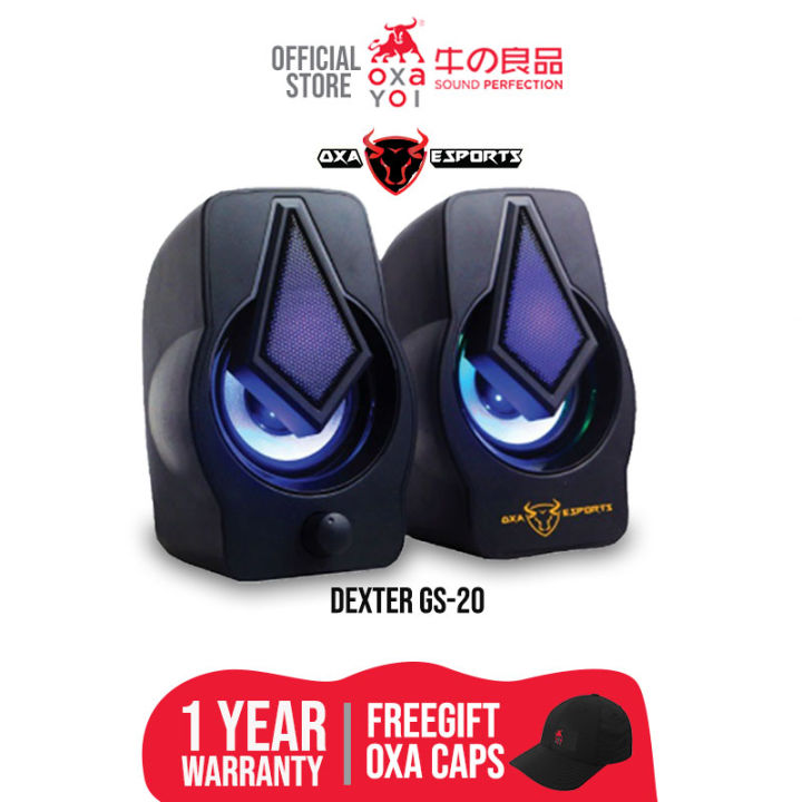 OXAYOI OXA ESPORTS DEXTER GS-20 Gaming Speaker with RGB LED Light ...