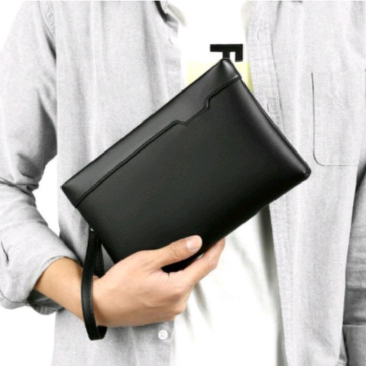 Handbag Clutch Bag Pria Dompet Tas Tangan Handbag Multifungsi | Lazada ...