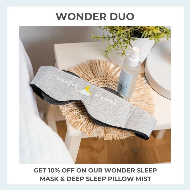 Wonder Duo Bundle (Wonder Sleep Mask & Deep Sleep Pillow Mist) | Lazada PH