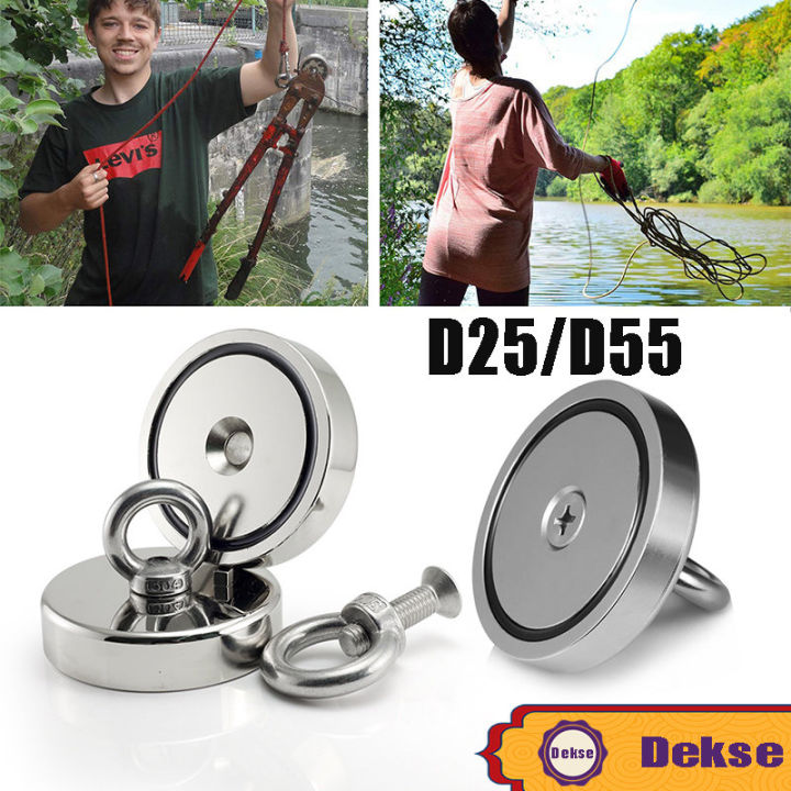 D25 D55 Strong Magnet Neodymium Magnet Fishing Magnet bulat | Lazada ...