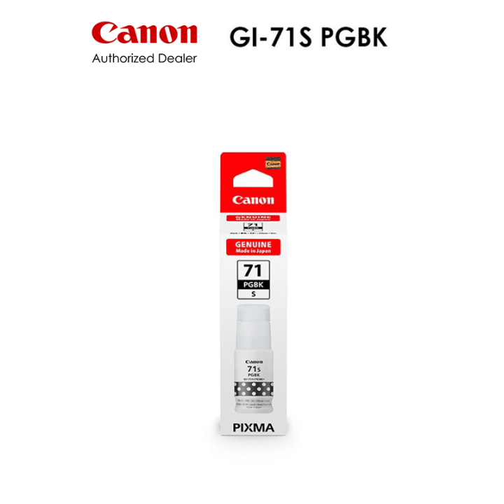 Canon หมึกอิงค์เจ็ท รุ่น GI-71S PGBK สีดำ | Lazada.co.th