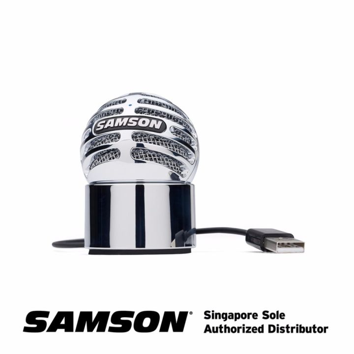 Samson Meteorite Desktop USB Condenser Microphone | Lazada Singapore