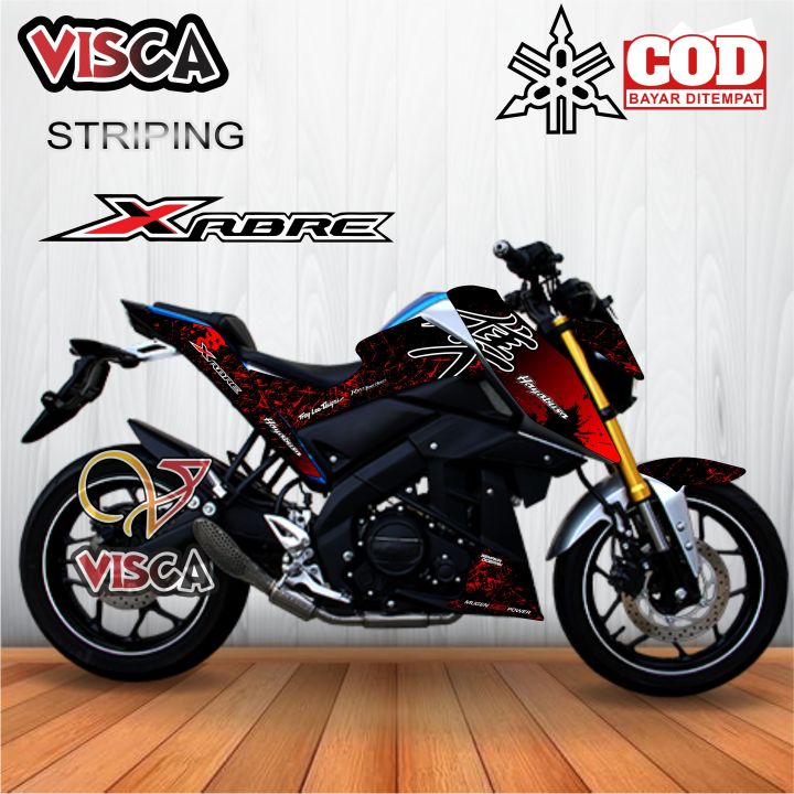 Stiker Striping Yamaha Xabre Variasi Hayabusa | Lazada Indonesia