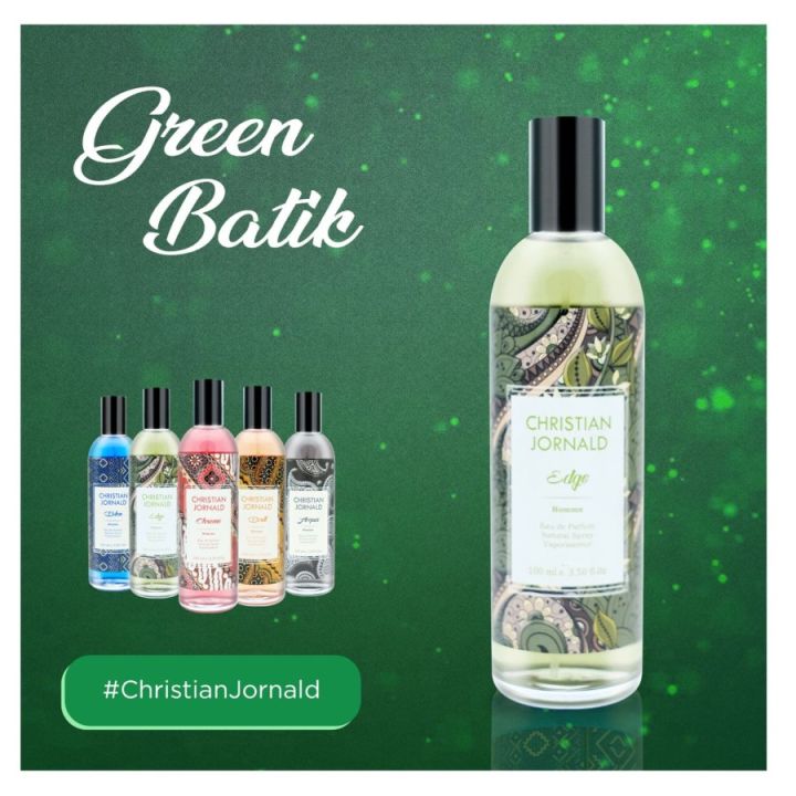 [LIMITED] Christian Jornald Batik Edge Eau De Parfum 100ml | Lazada ...