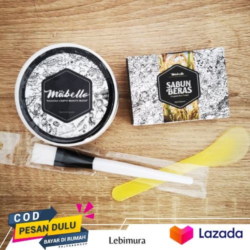 Paket Glowing Lulur Bedda Lotong dan Sabun Beras Mabello / Asli Bugis ...