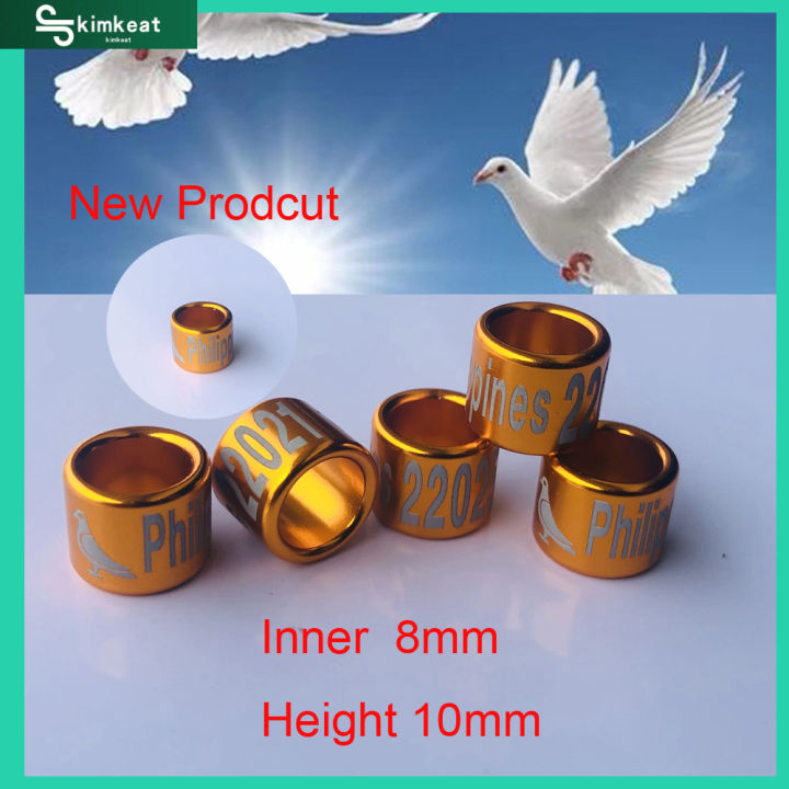 PHA ring 2023 2024 Pigeon ring yellow Aluminium Bird Dove Racing Pigeon ...