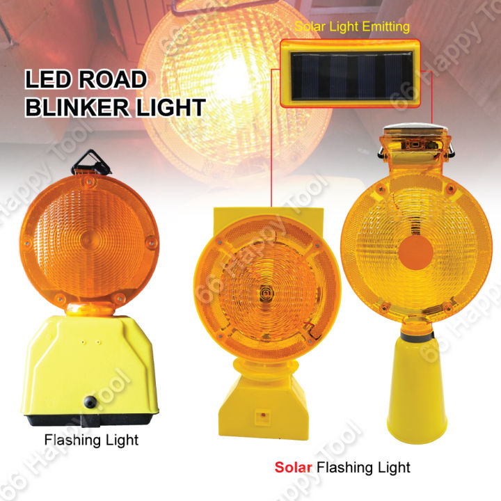 Flashing Light Blinker Yellow Traffic Caution Light Warning Light ...