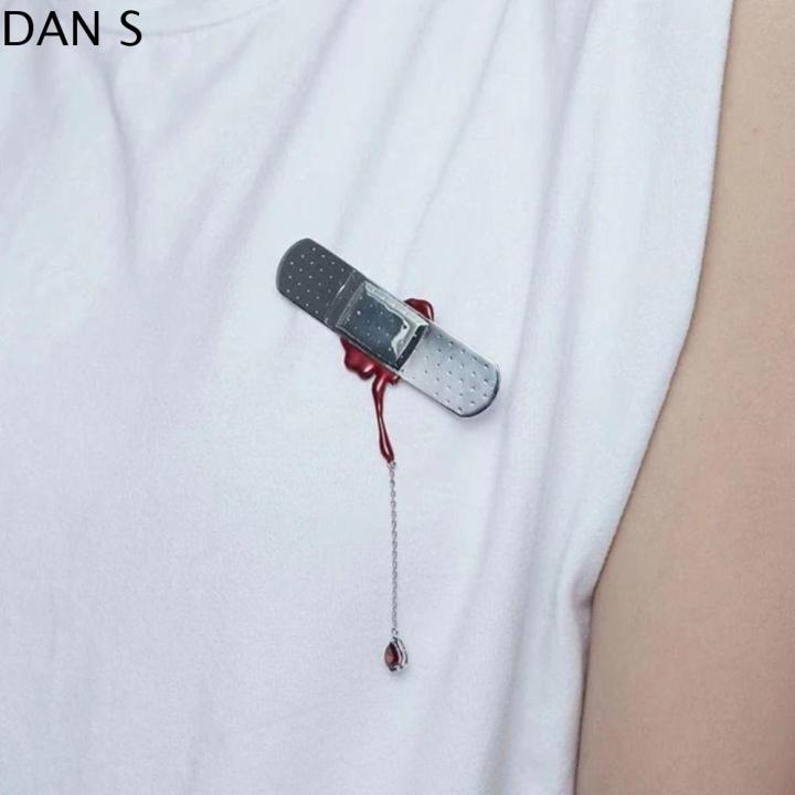 DAN S Zine Alloy เข็มกลัดพู่โลหะจำลอง พู่พู่ห้อย การจำลองแบบจำลอง พินต ...