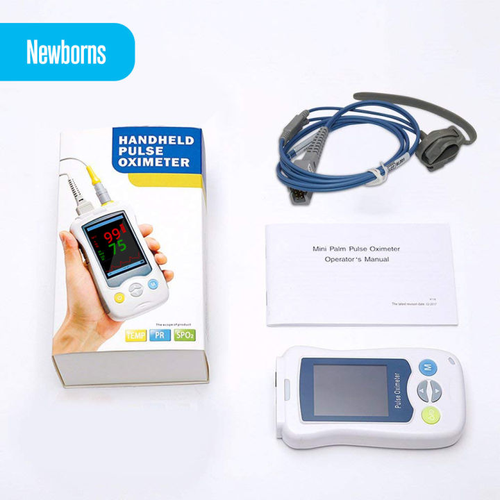 Yongrow Medical Handheld Pulse Oximeter Finger Oximeter Baby Neonatal ...