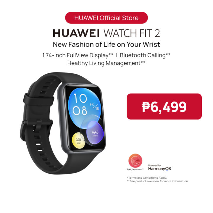 HUAWEI WATCH FIT 2 Smartwatch | 1.74 FullView Display | Healthy Living ...