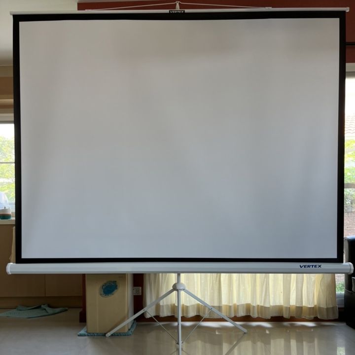 Vertex Projector Tripod Screen 100 นิ้ว 4:3 จอโปรเจคเตอร์ รุ่น จอขาตั้ง ...
