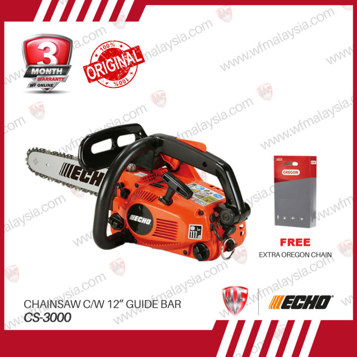 Echo CS-3000 30.1cc 1.41Hp 12'' Professional Top Handle Chainsaw FOC ...