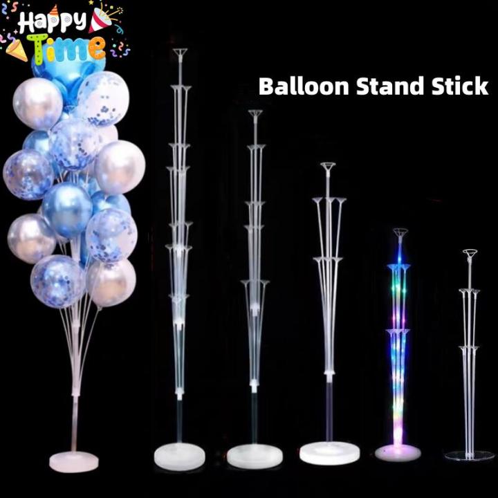 Happy Time Balloon Stick Stand With LED Light For Table Balloon Holder ...