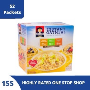 Quaker Instant Oatmeal Variety Pack, 52s | Lazada PH