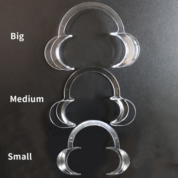 10Pcs/Pack Dental Transparent Plastic Mouth Opener Orthodontic Lip ...