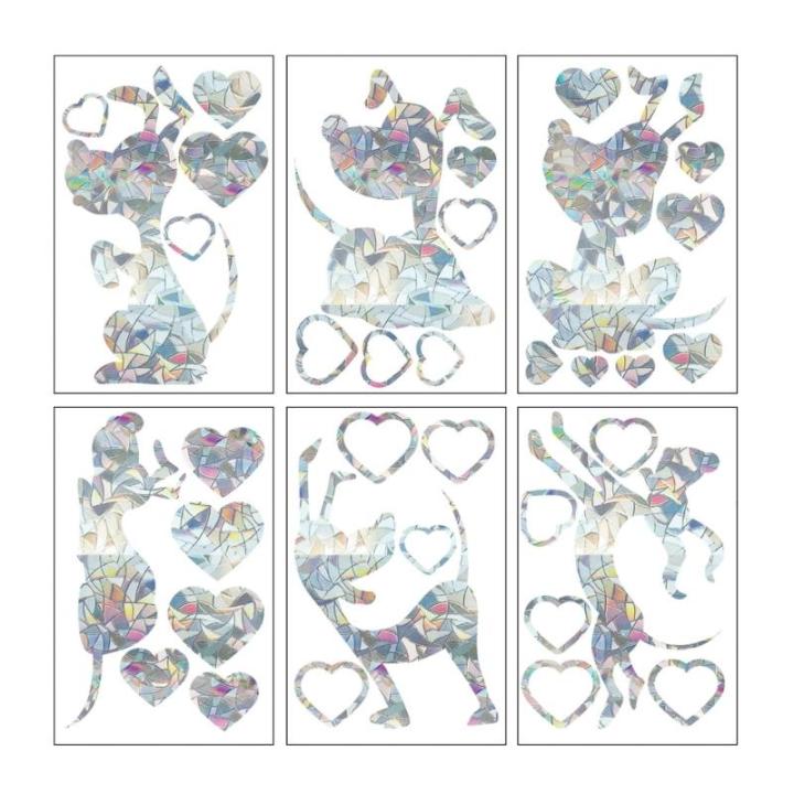 Static Window Clings Anti Collision Window Decals for Bird Strikes Stop ...