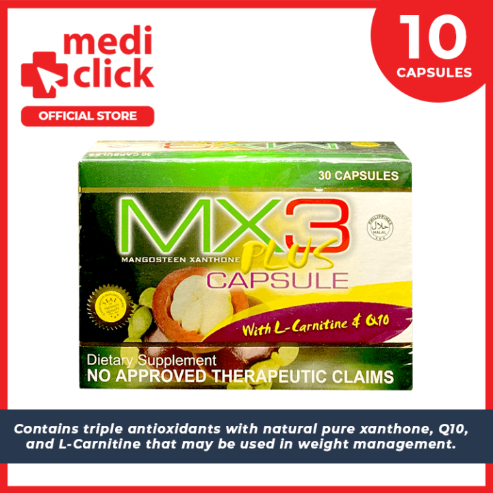 MX3 Plus - 10 CAPSULES | Lazada PH