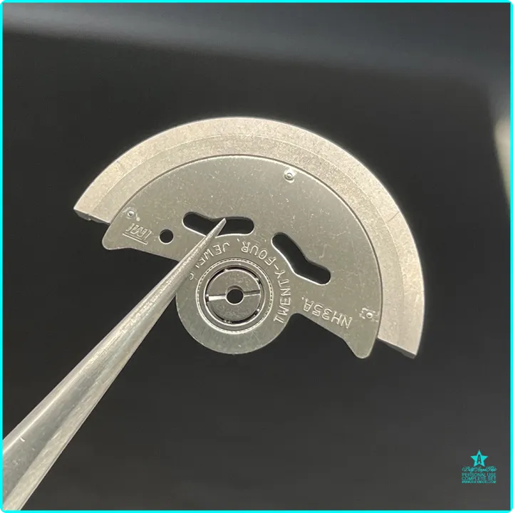 [op059] Original Seiko NH35 Oscillating Weight Rotor Modified Watch ...