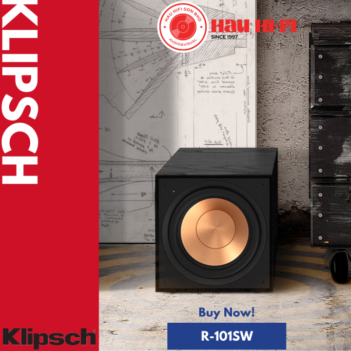Klipsch R-101SW 10" Powered Subwoofer | Lazada