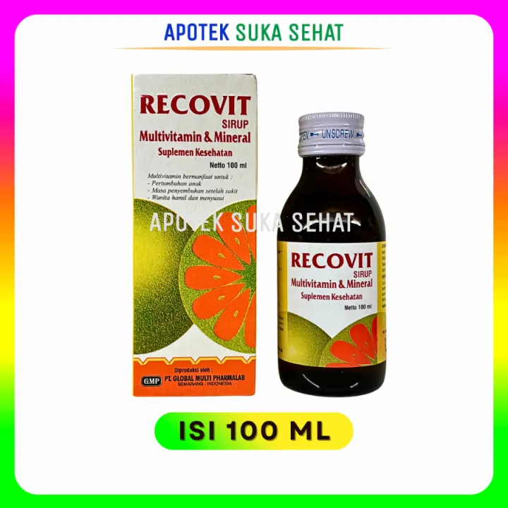RECOVIT SIRUP 100 ML / MULTIVITAMIN | Lazada Indonesia