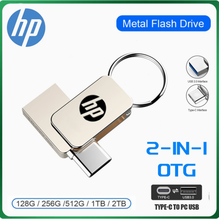 HP OTG USB Flash Drive 2TB TYPE-C Pendrive for Android Tablet ...