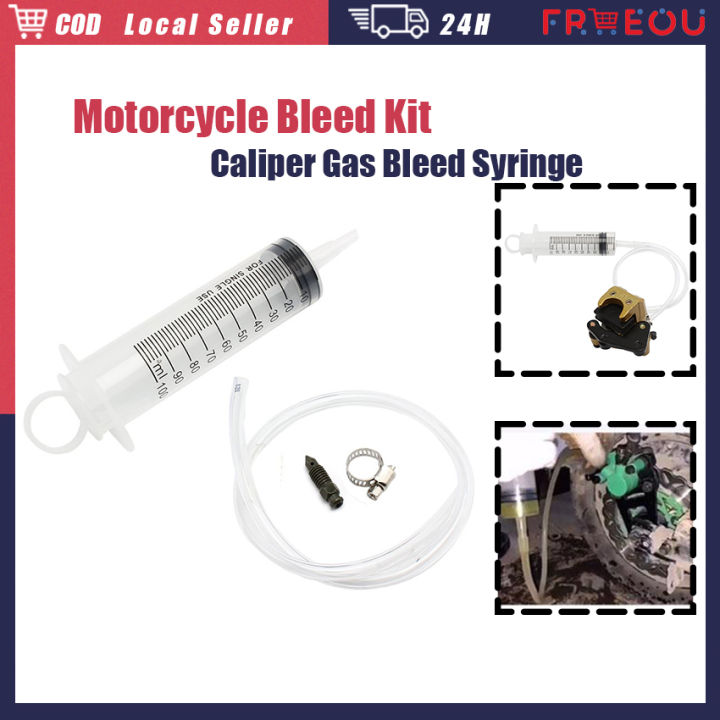 cod 100mL Motorcycle Universal Brake Caliper Gas Bleed Syringe ...