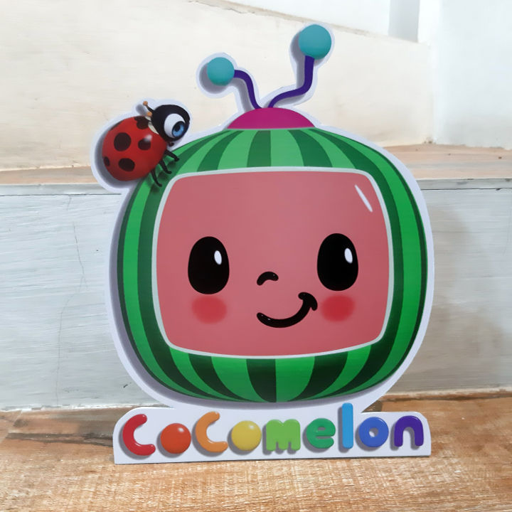 Cocomelon logo Party standee decoration 12.5inches | Lazada PH