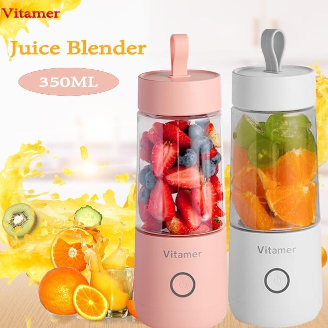 New 2023 Vitamer Portable Rechargeable Battery Juice Blender Electric ...