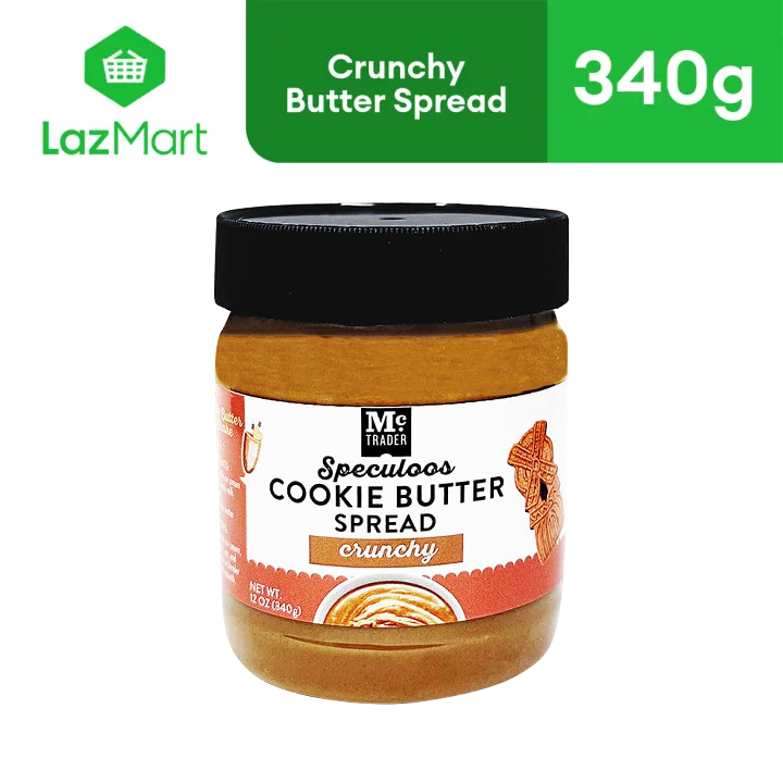 MC Trader Crunchy Cookie Butter Spread 340g | Lazada PH