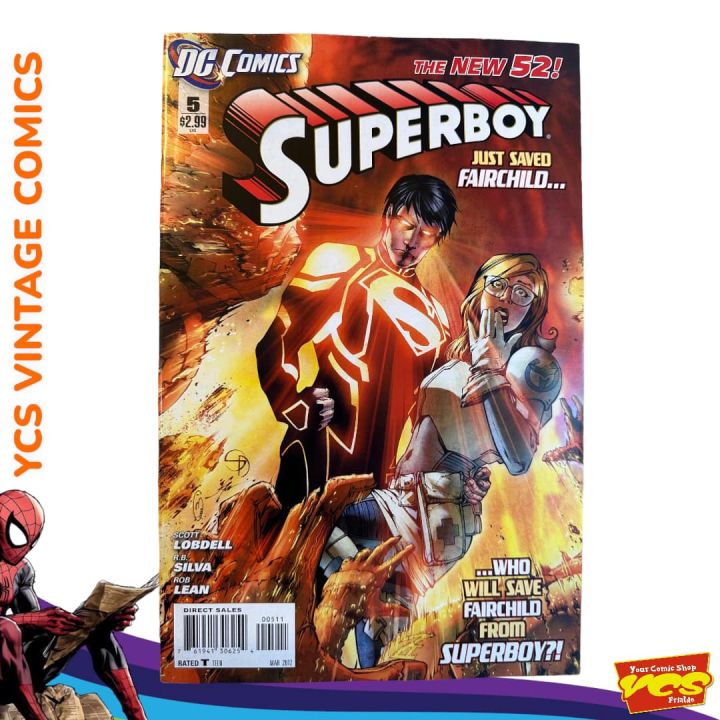 Superboy 5 Published Mar 2012 by DC Comic book Superheroes Reading ...