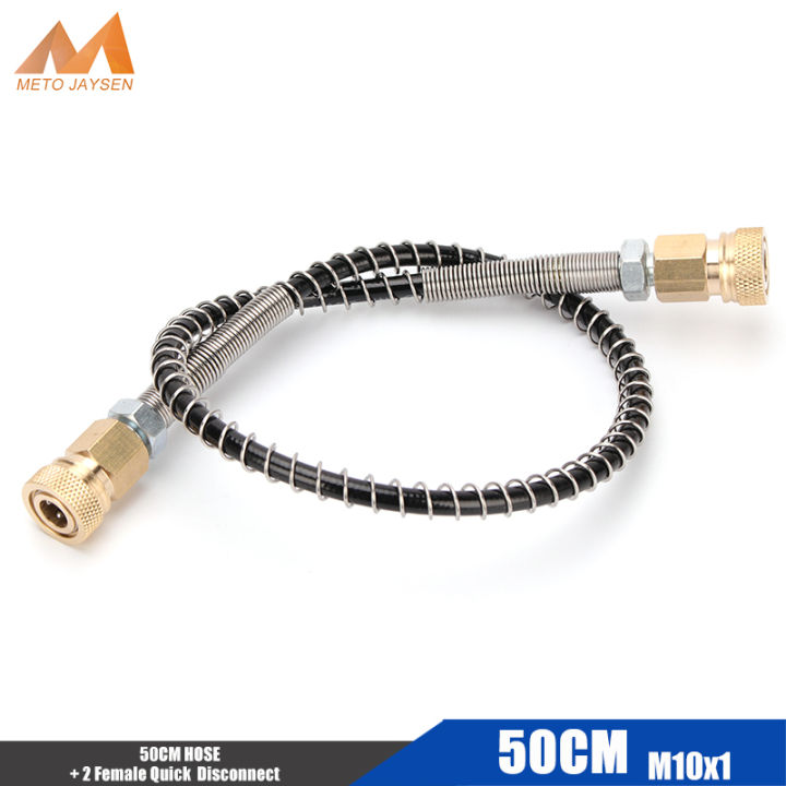 PCP Pump 50cm Nylon Hose with M10x1 Thread Quick Connect Couplings ...