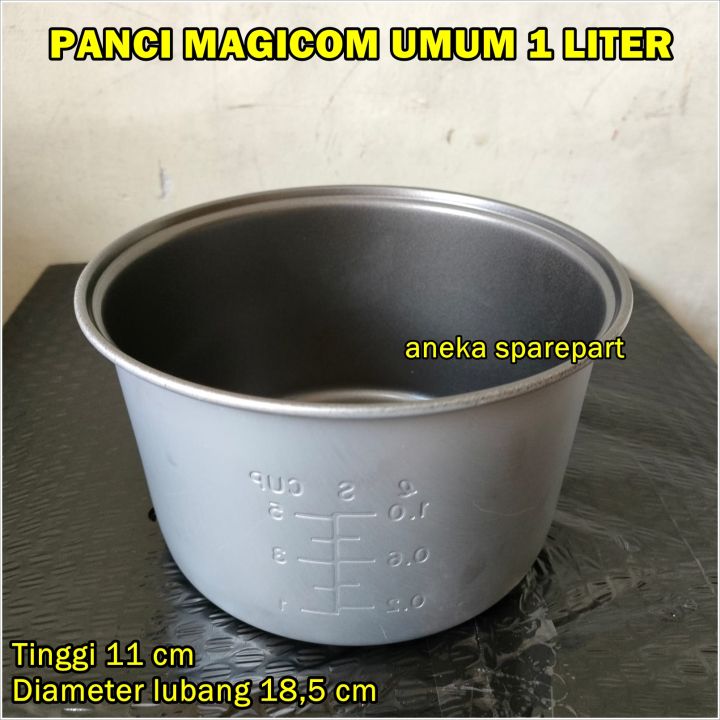 PANCI CUP MAGICOM UKURAN 1 LITER UMUM TINGGI 11 CM | Lazada Indonesia