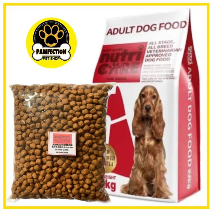 Nutricare ADULT Dog food (BEEF FLAVOR) 1 KILO REPACKED | Lazada PH