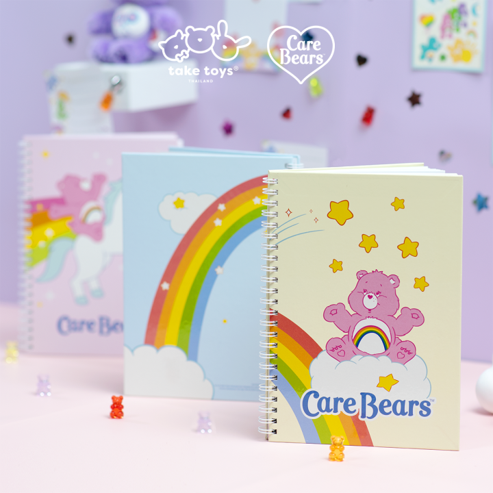 Care Bears Cute & Cuddly-A5 Notebook สมุดโน้ต สันห่วง ขนาดA5 | Lazada.co.th