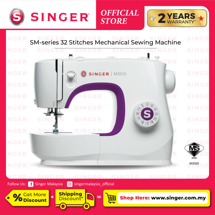 Singer M3505 M-series 32 Stitches Mechanical Sewing Machine "NO COD ...