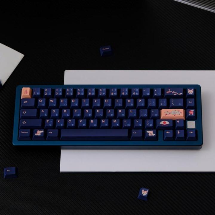【Keycap Only】GMK Fox Keycap 129 Keys Cherry Profile PBT Sublimation ...
