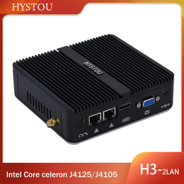 สินค้าใหม่ In Celeron J4125 VGA Series Port Server คอมพิวเตอร์ Quad ...