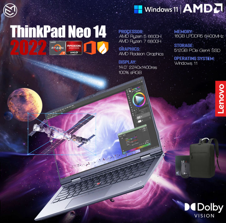 Lenovo ThinkPad Neo 14 2022 (INTEL | RYZEN EDITION) AMD Radeon Intel ...