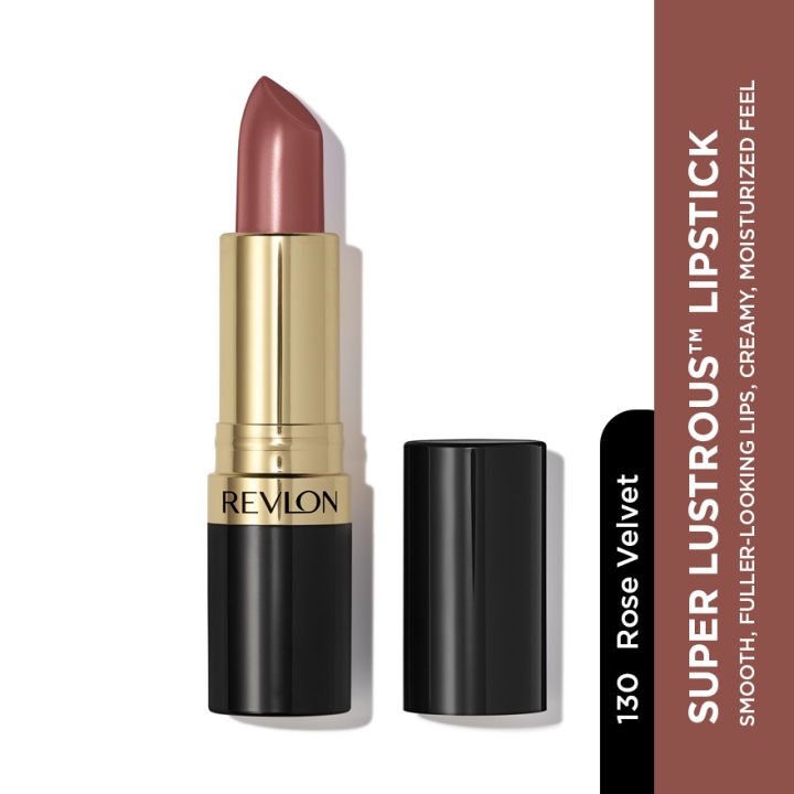REVLON Super Lustrous™ Lipstick 130 Rose Velvet 1pc | Lazada