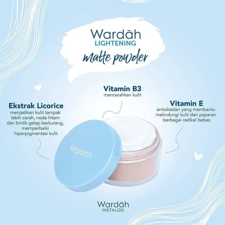 Wardah Lightening Matte Powder 20 gr | Lazada Indonesia