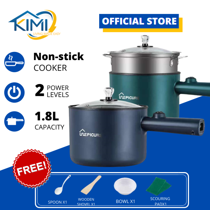 Kimi Multifunction Cooker Electric Cooker Nonstick Pan Frying Pan Mini ...