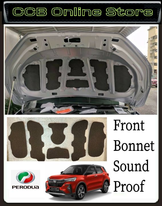 Custom Made Front Bonnet Sound Proof D.I.Y For Perodua Ativa | Lazada