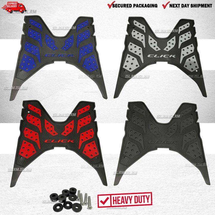 Honda Click V1 V2 Heavy Duty Rubber Matting with complete bolts ...