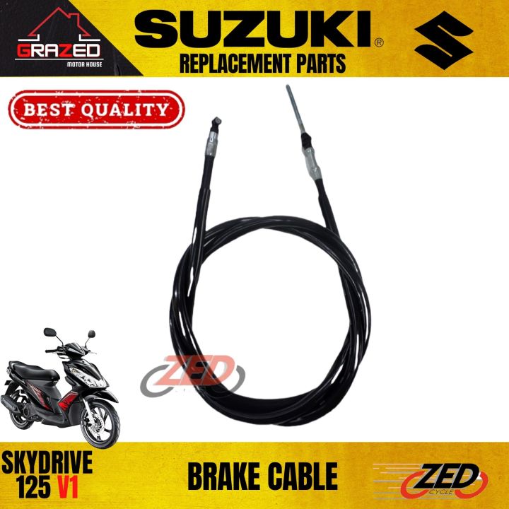 REAR BRAKE CABLE for Suzuki Skydrive 125 Carb & Fi Hayate 125 ...